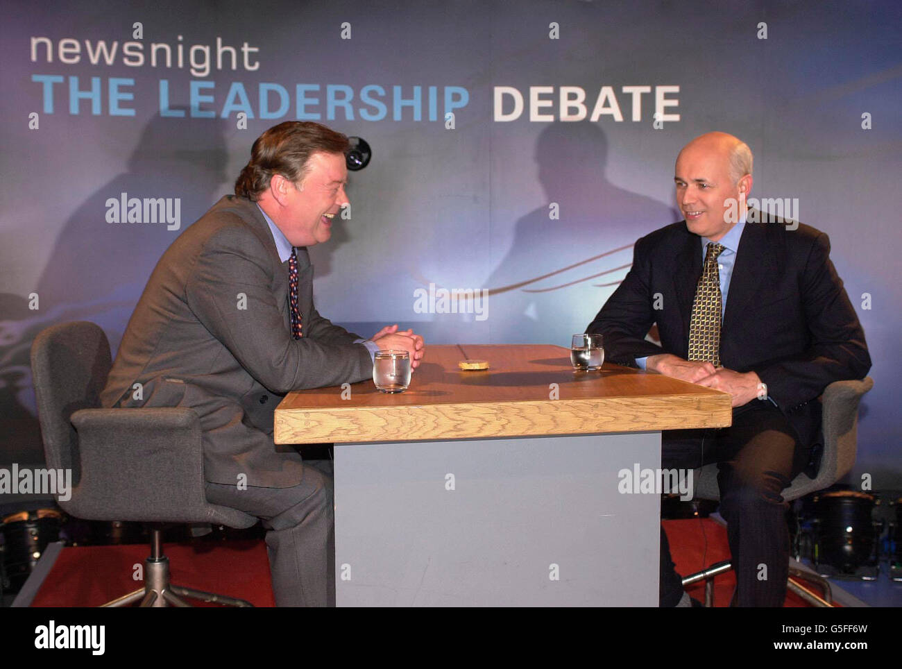 Conservative leadership candidates Kenneth Clarke (left) and Iain ...