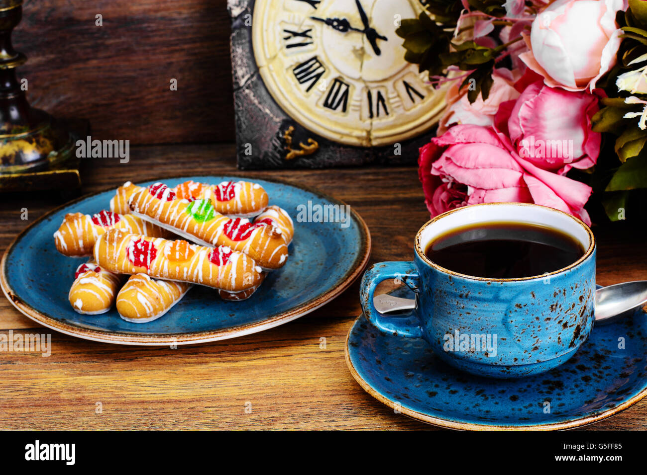 Delicious Sweet Cookies with Jujube Stock Photo - Alamy
