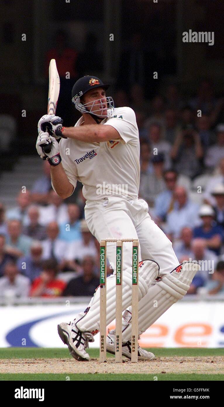 Cricket England v Australia/ Matthew Hayden Stock Photo - Alamy
