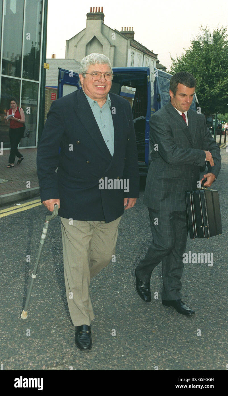 Barry lehaney leaves ilford police station with his solicitor hi-res ...