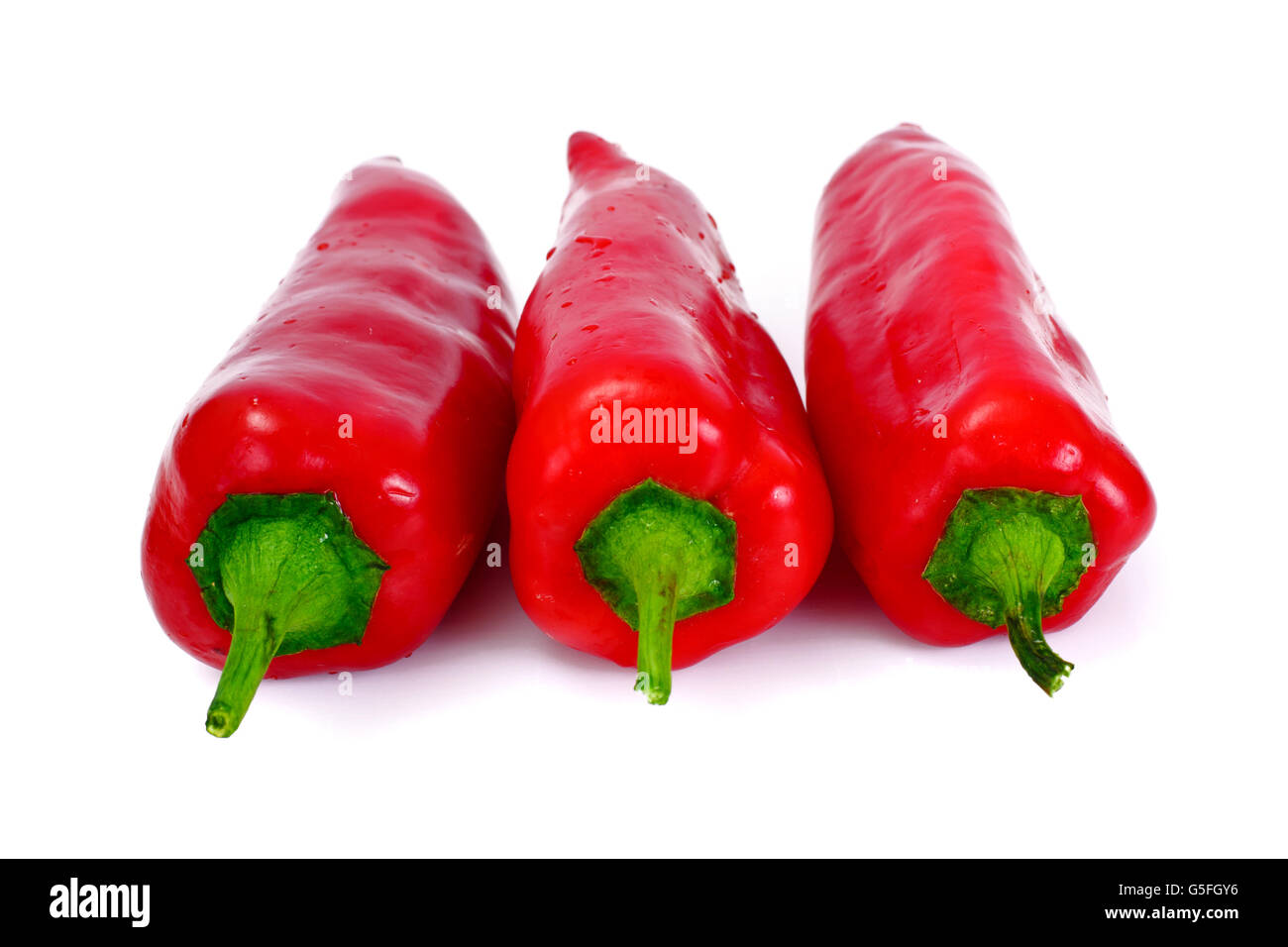 Fresh Yellow, OraFresh Red Bell Pepper. Isolatednge, Red Bell Pe Stock ...