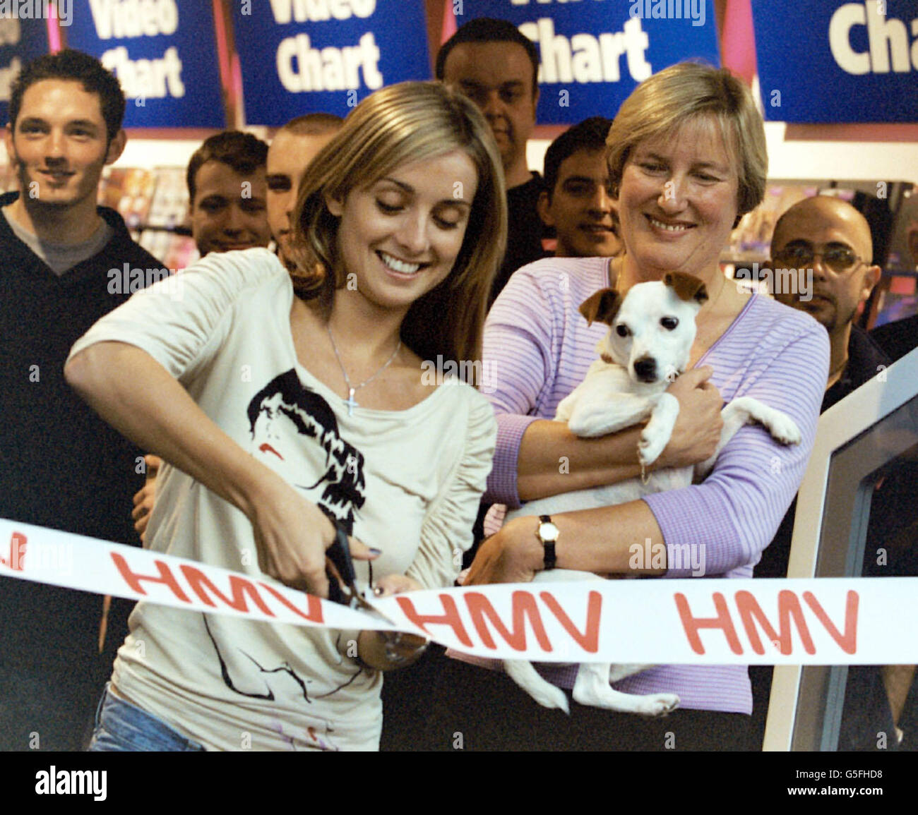 Louise Opens New HMV In Brighton Stock Photo - Alamy