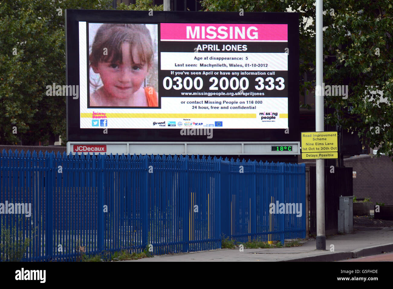 Girl missing billboard hi-res stock photography and images - Alamy