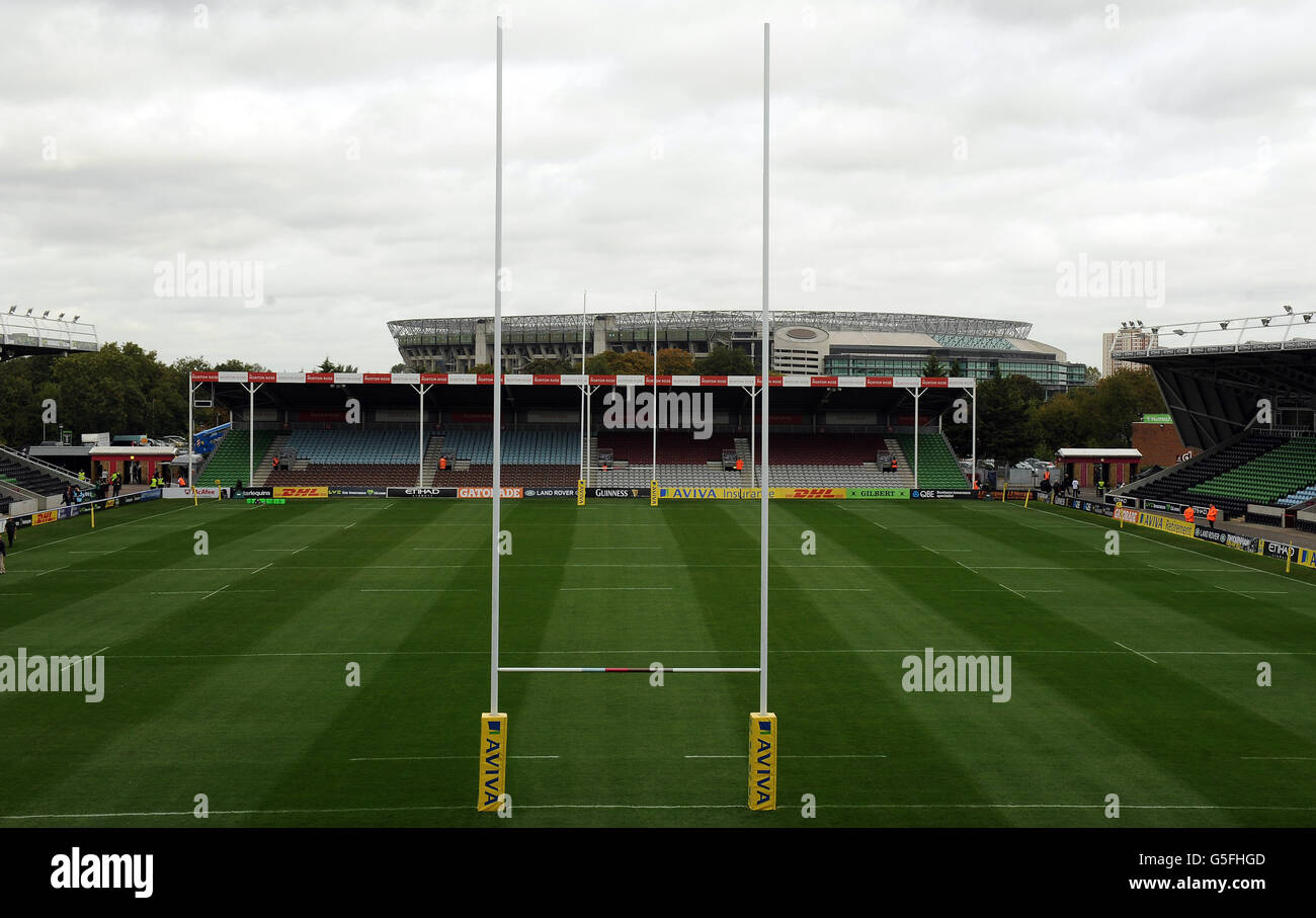 Twickenham stoop stadium general hi-res stock photography and images ...