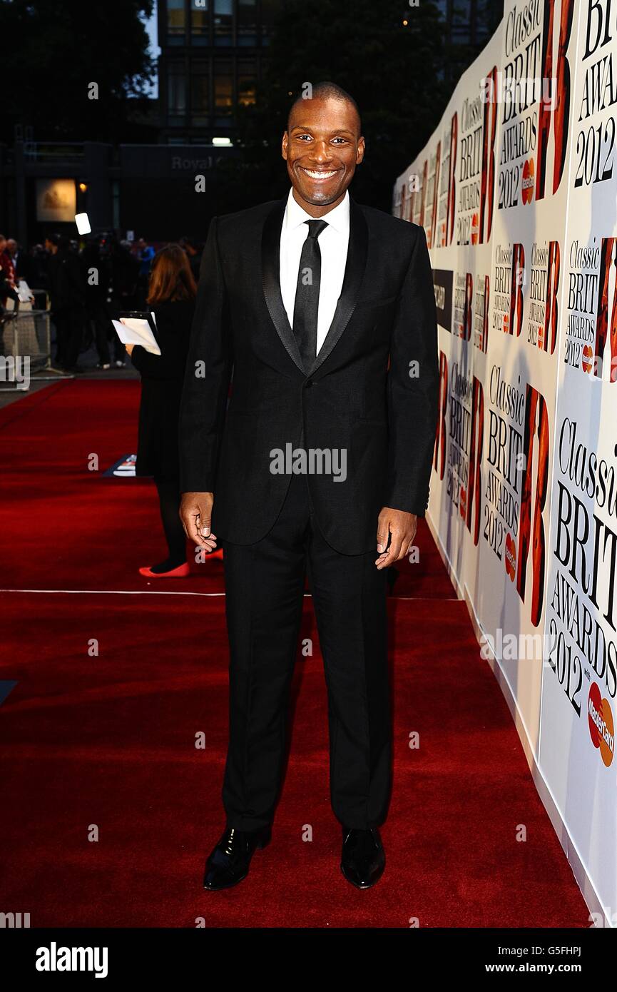 Noah stewart classic brit awards royal albert hall hi-res stock ...
