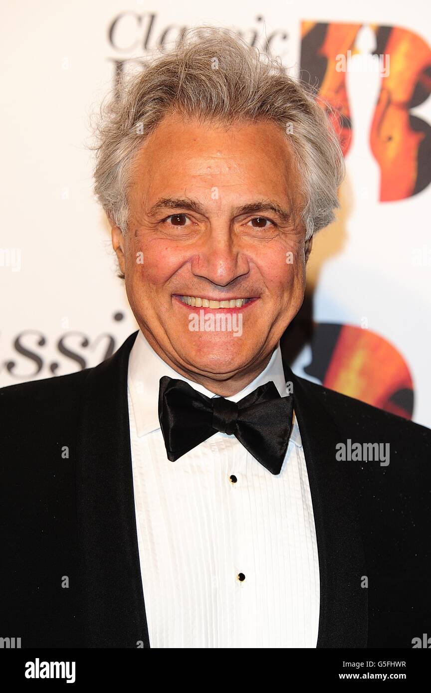John suchet classic brit awards royal albert hall hi-res stock ...