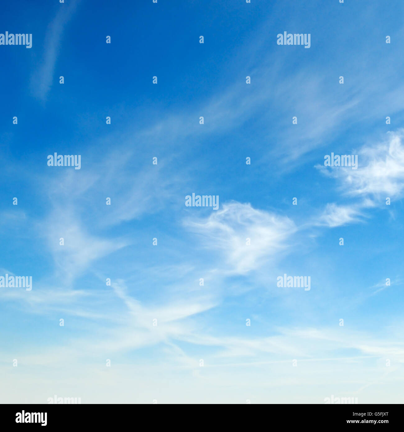 Beautiful blue sky Stock Photo - Alamy