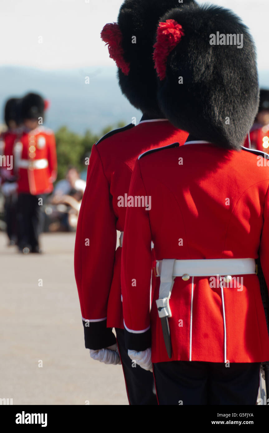 Quebec city and guards hi-res stock photography and images - Alamy