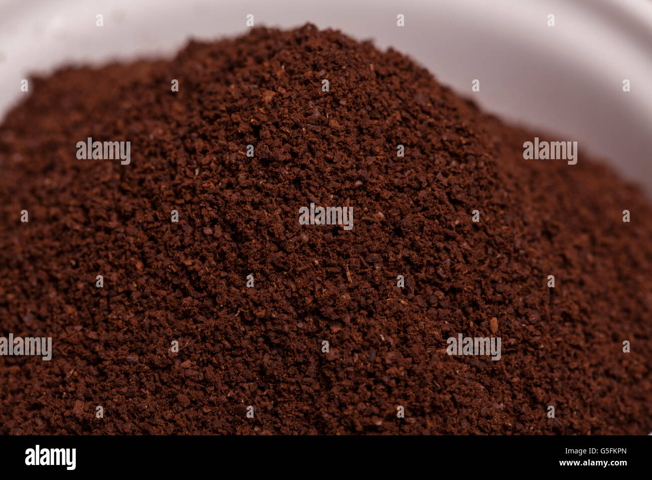 ground coffee close up Stock Photo - Alamy