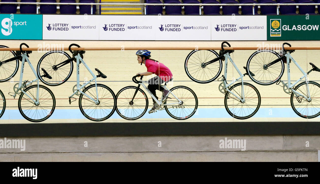 The new emirates arena opens in glasgow hi-res stock photography and ...