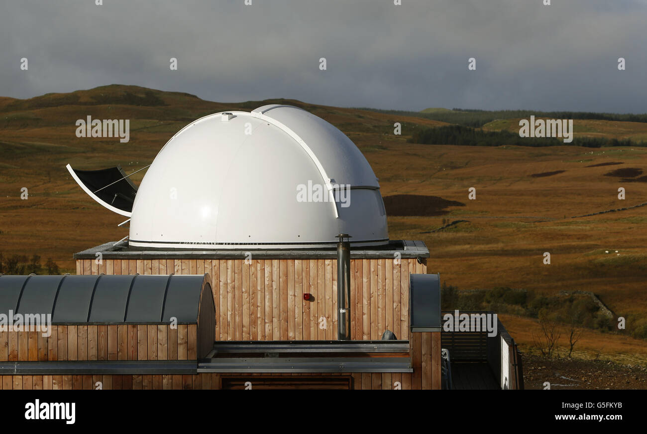 The Scottish Dark Sky Observatory in Ayrshire, Scotland, that was ...