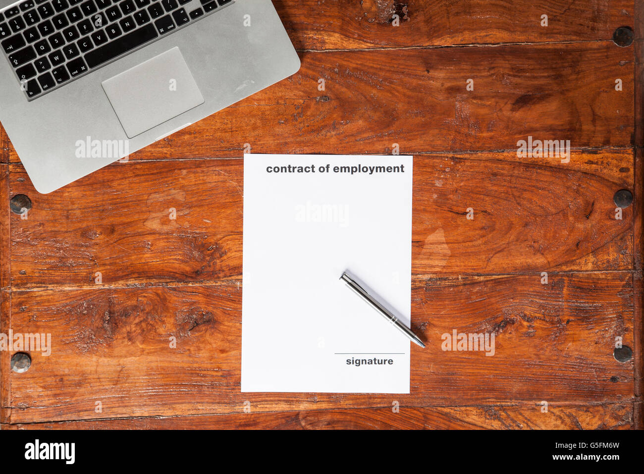 office desk top view Stock Photo - Alamy