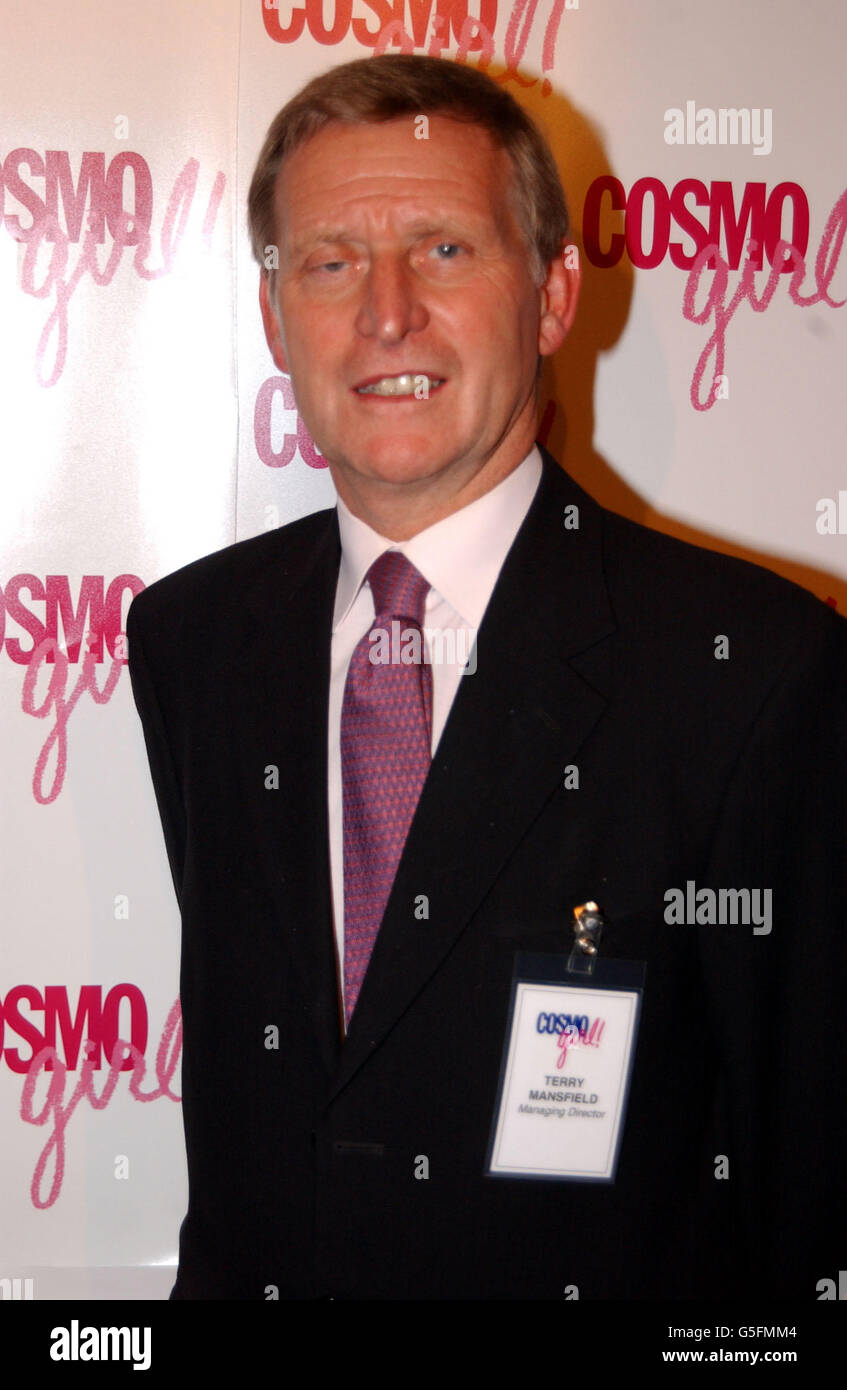 Terry Mansfield at the launch of CosmoGIRL!, a new teen magazine ...