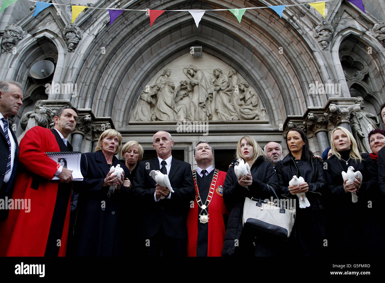 Gillian Meagher Memorial Mass Stock Photo - Alamy