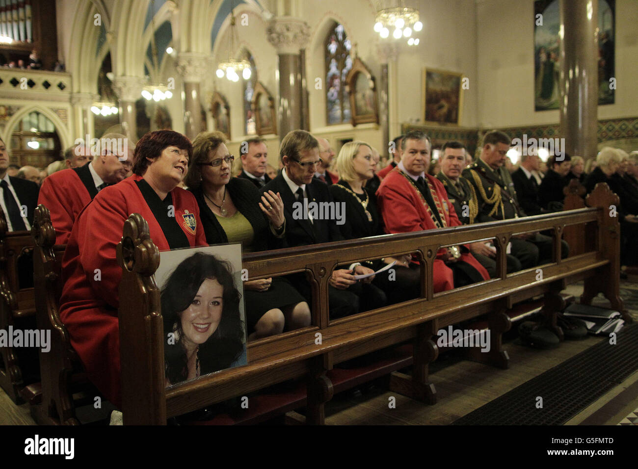 Gillian Meagher Memorial Mass Stock Photo - Alamy