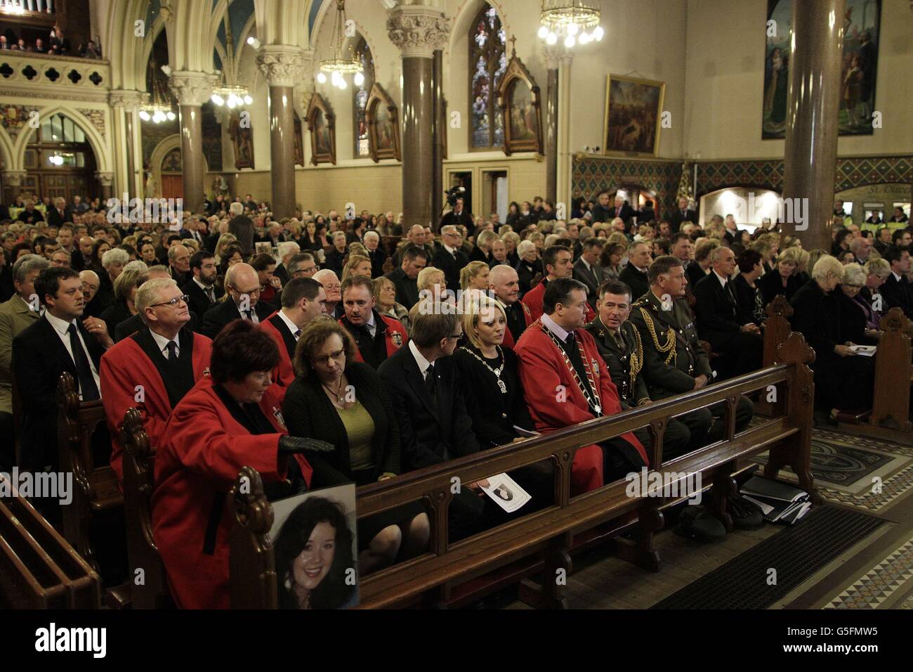Gillian Meagher Memorial Mass Stock Photo - Alamy