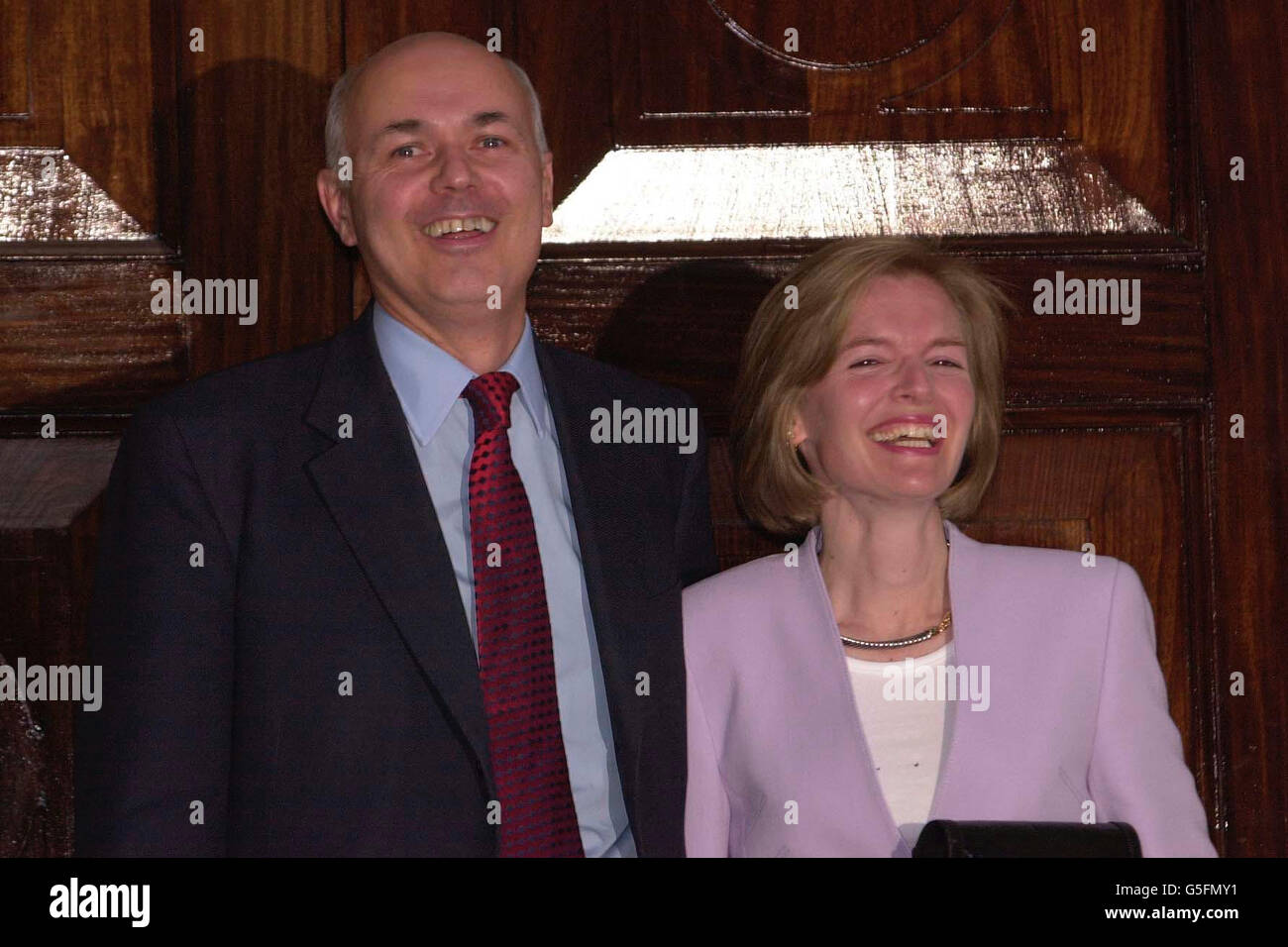 Duncan Smith New Tory Leader Stock Photo - Alamy