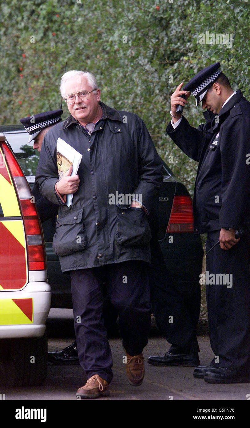 Micheal Stone defence council William Clegg at the scene where Lin and ...