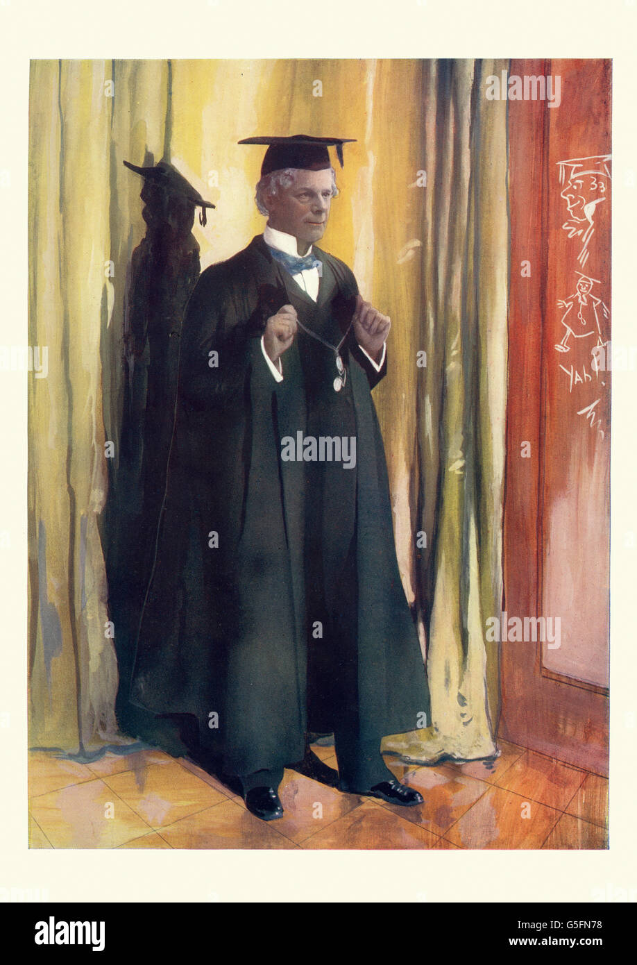 Portrait of Edward O'Connor Terry an English actor, who became one of ...