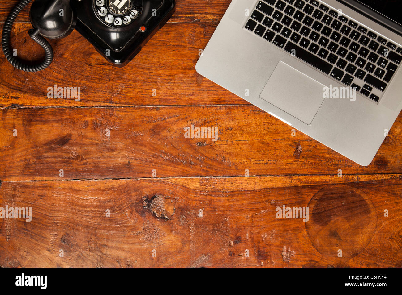 office desk, clean desk Stock Photo - Alamy