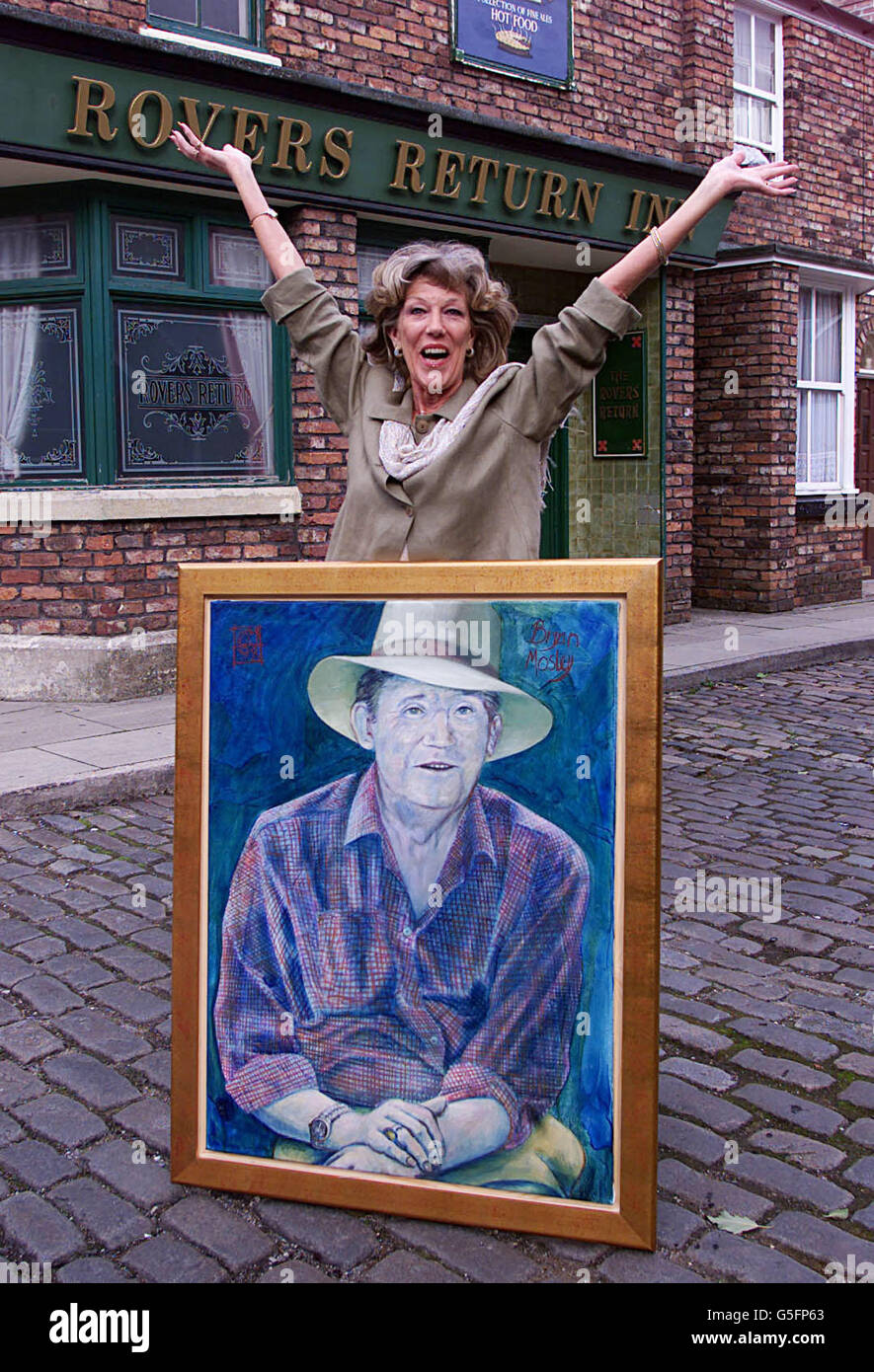 Coronation Street actress Sue Nicholls, who plays Audrey Roberts, with ...