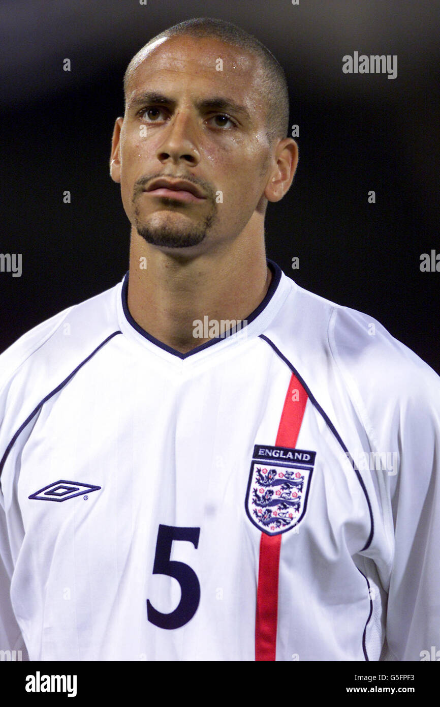 Rio Ferdinand Of Manchester United Football Club 07 10 03 High ...