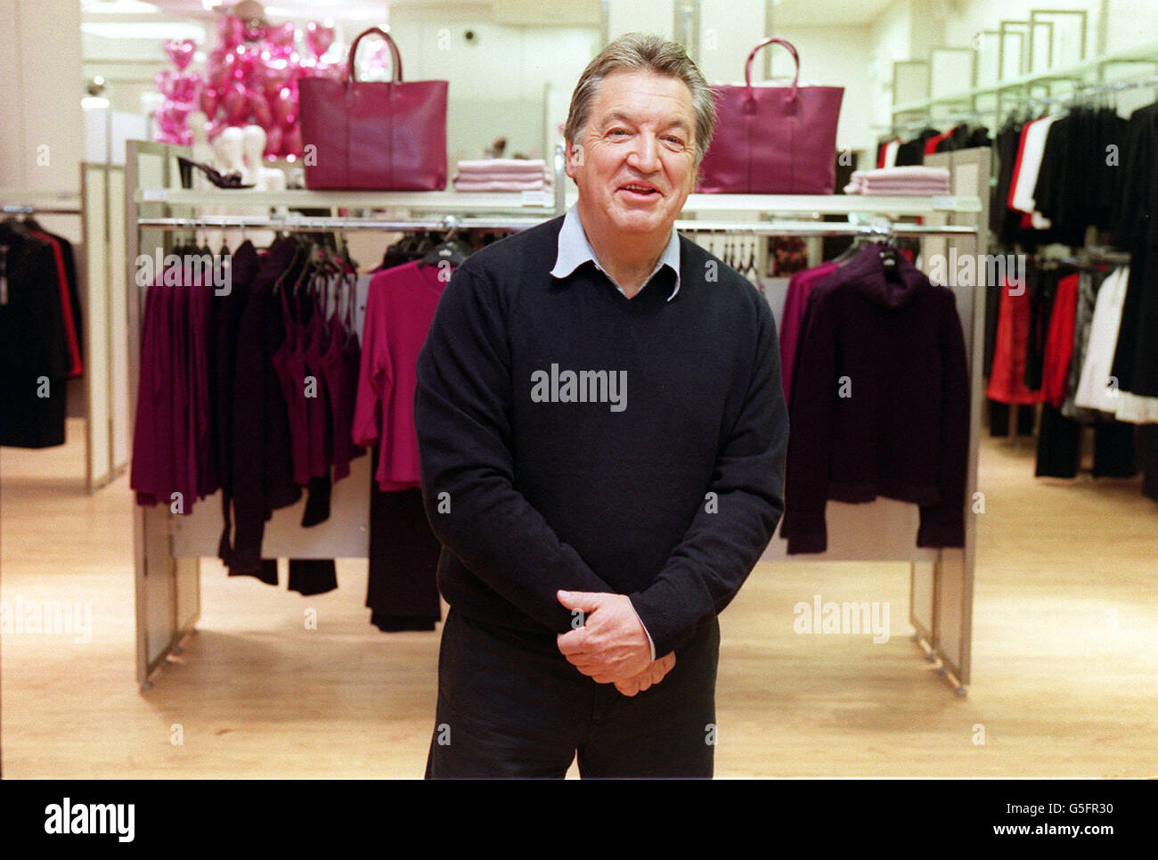 M&S Designer George Davies Stock Photo - Alamy