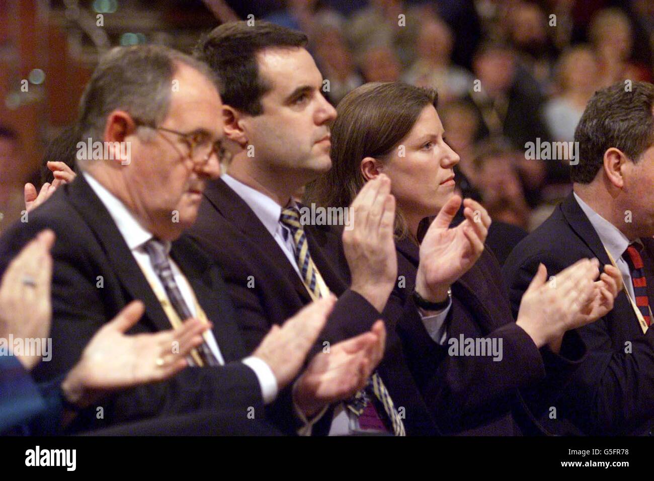 Lib Dem conference Kennedy speech Stock Photo - Alamy