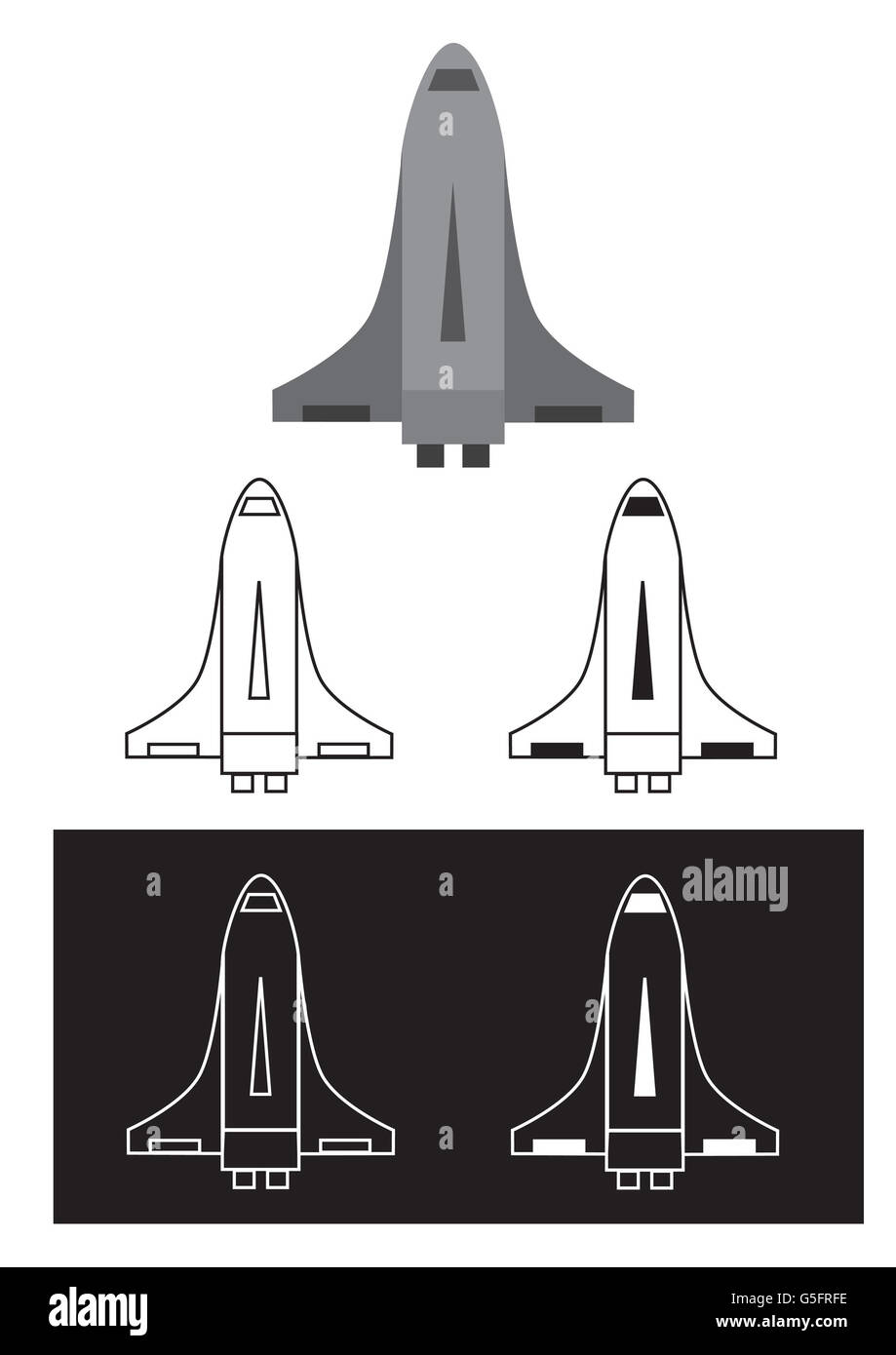Space shuttle front hi-res stock photography and images - Alamy