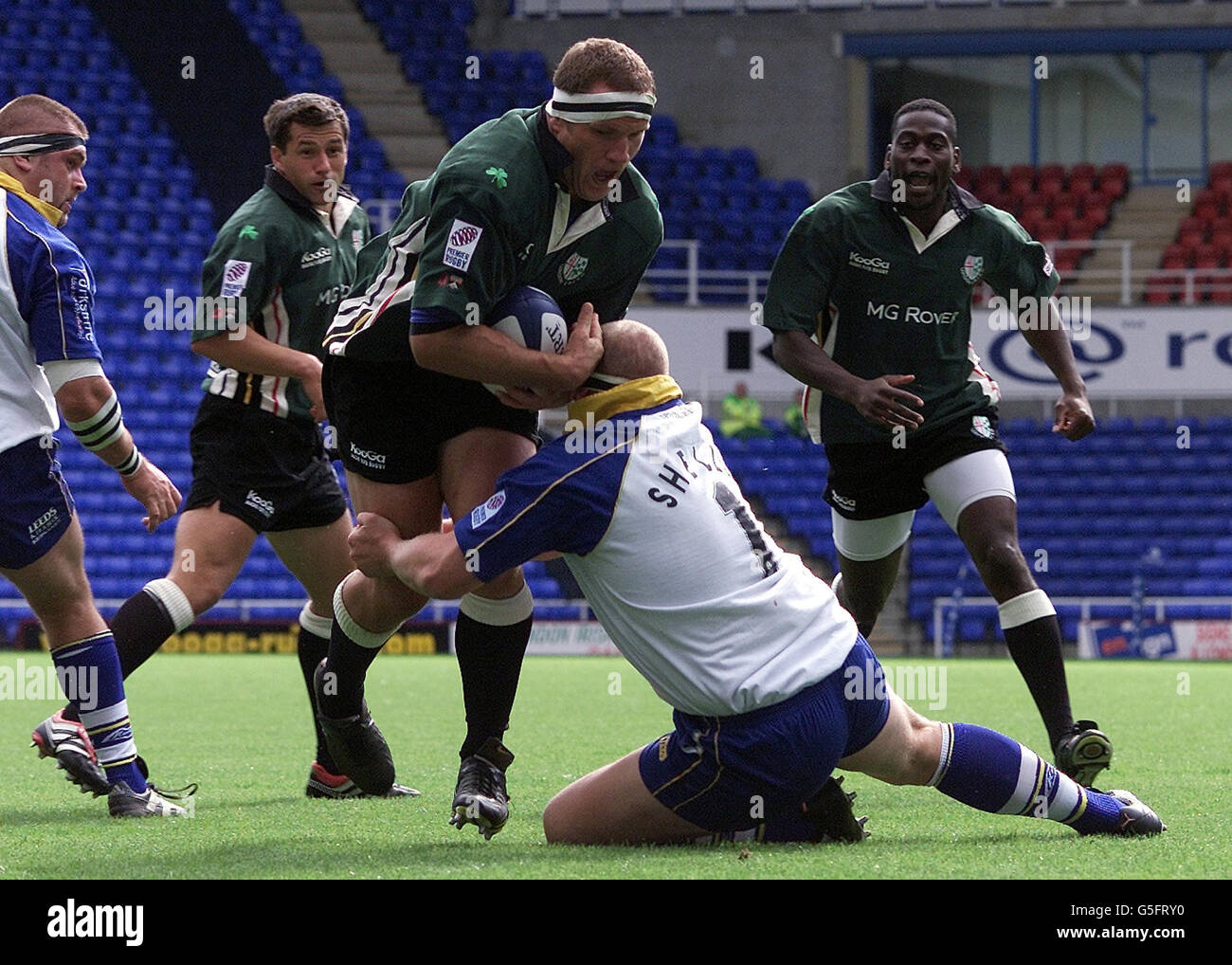 London Irish Richard Kirke. Richard Kirke - London Irish, in action ...