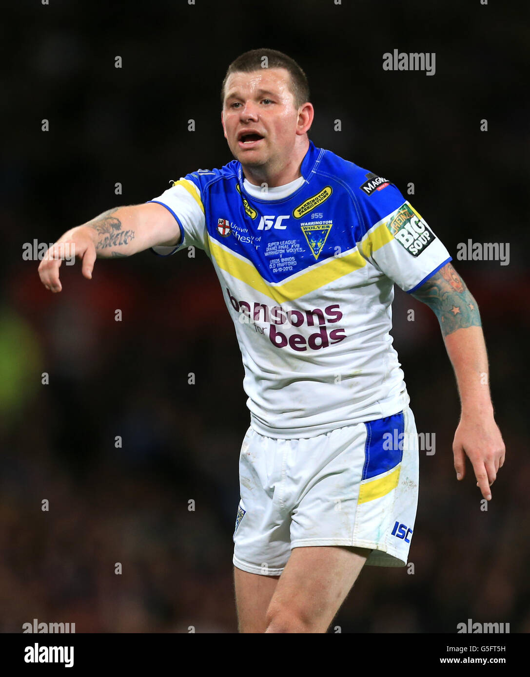 Rugby League - Stobart Super League - Grand Final - Warrington Wolves v ...