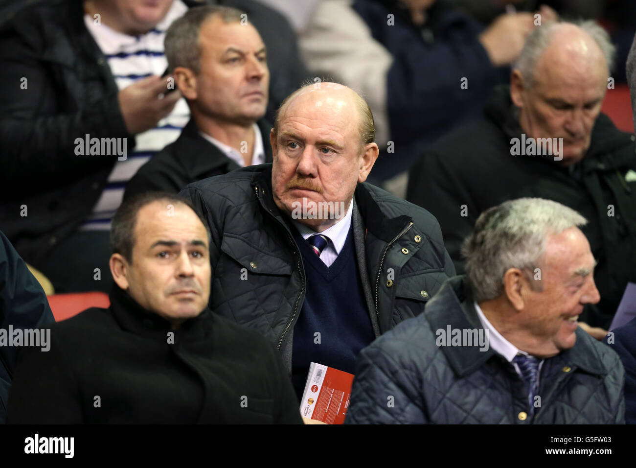 Brian barwick in stands hi-res stock photography and images - Alamy