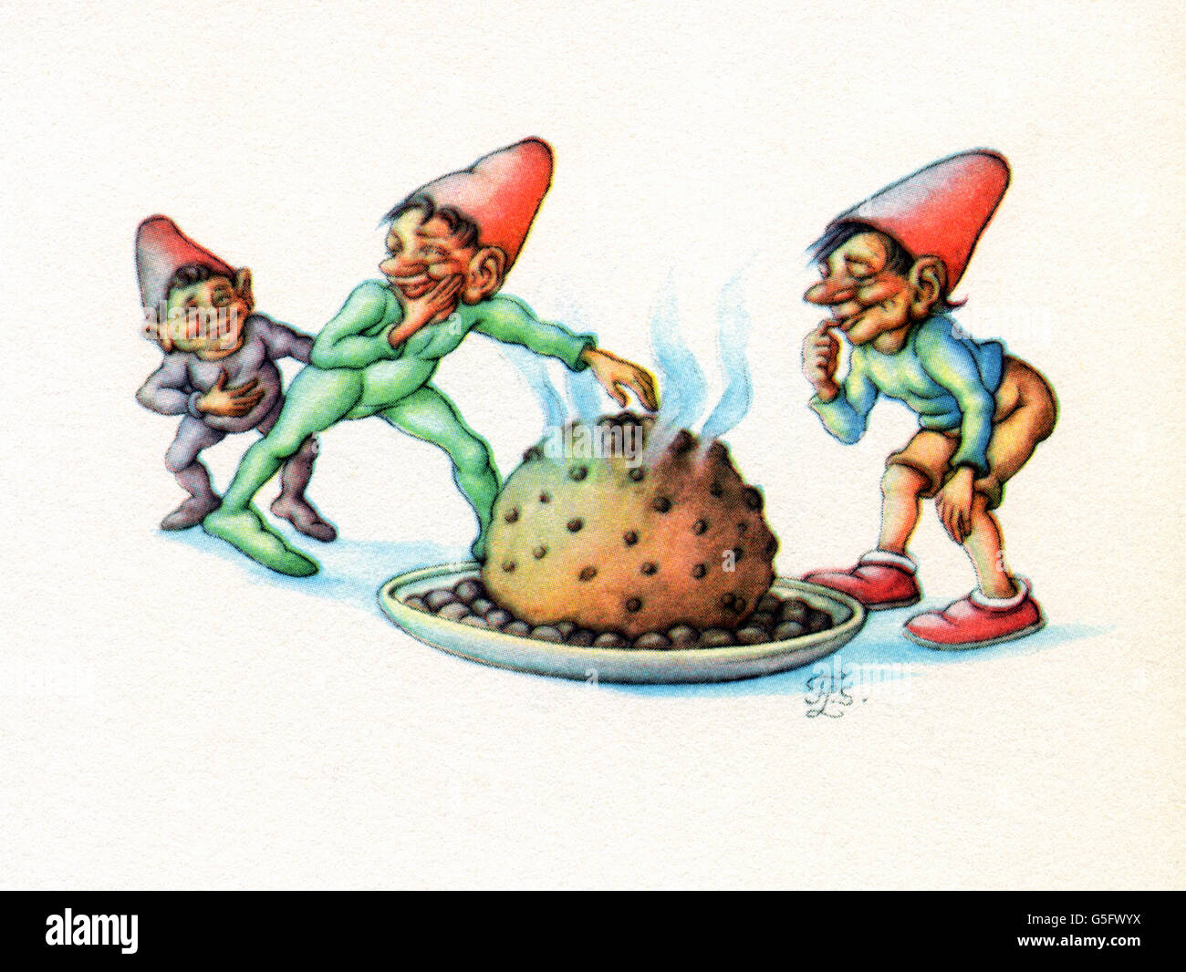 Red Headed Drawn Dwarf