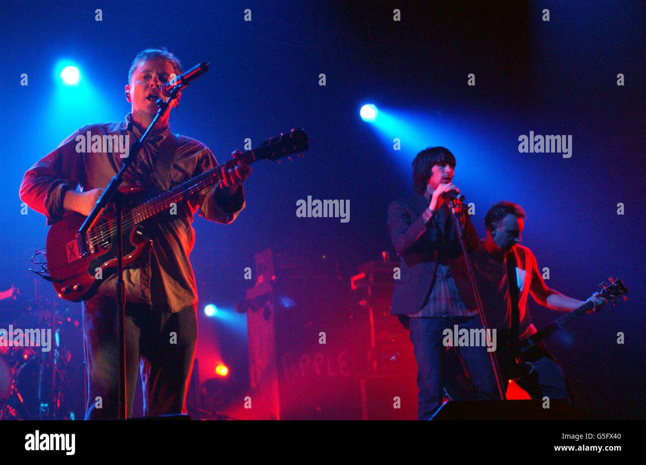The lead singer of the group primal scream hi-res stock photography and ...