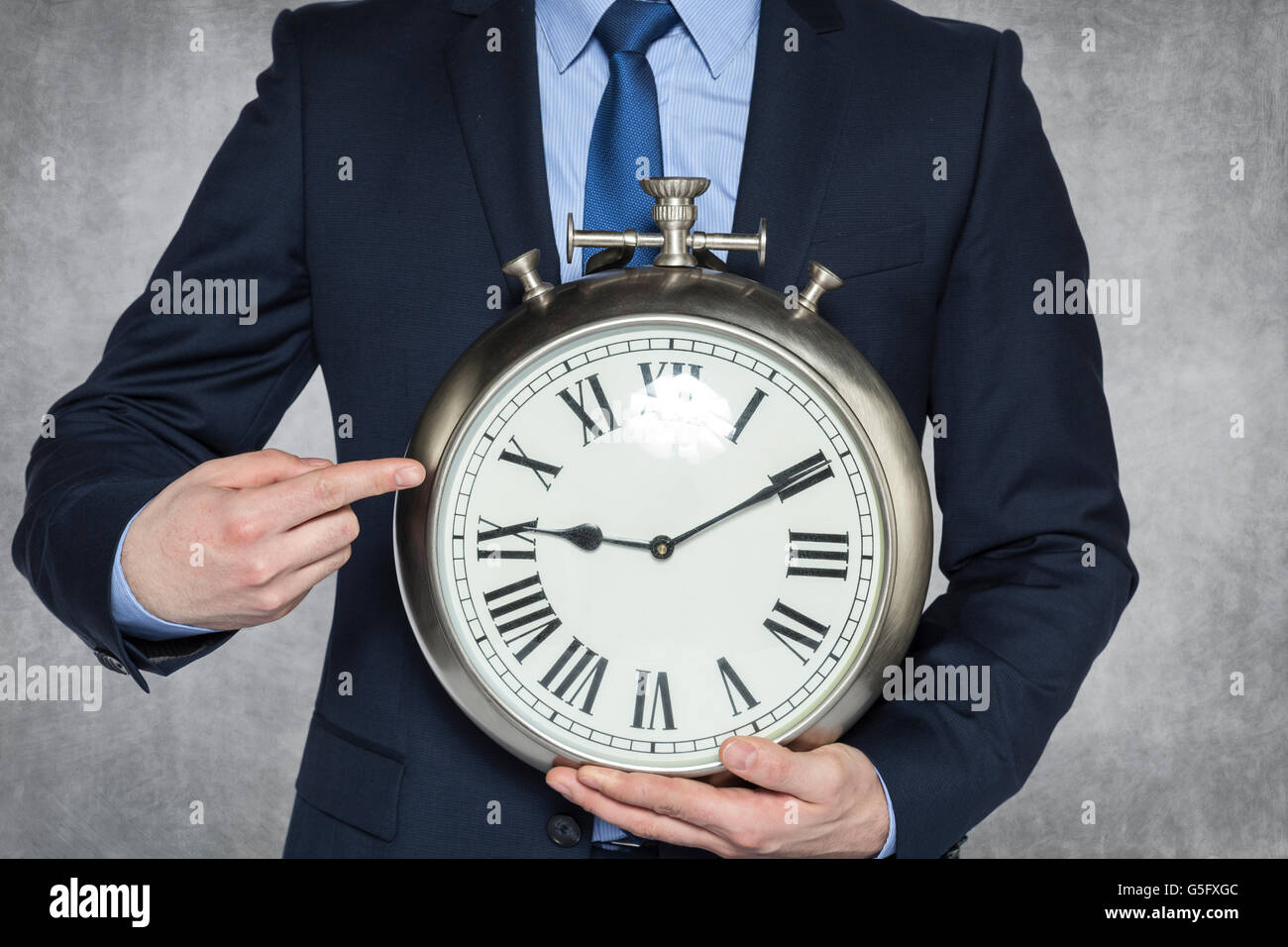 you are late Stock Photo - Alamy