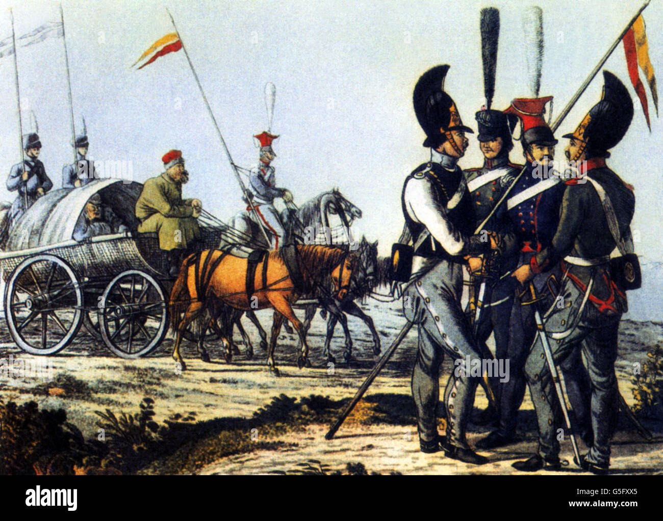 War of the 6th coalition 1812 1814 hi-res stock photography and images ...