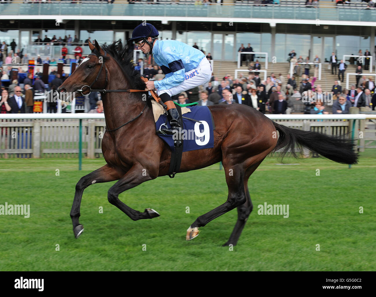 Telescope ridden by Richard Hughes in the British Stallion Studs ...