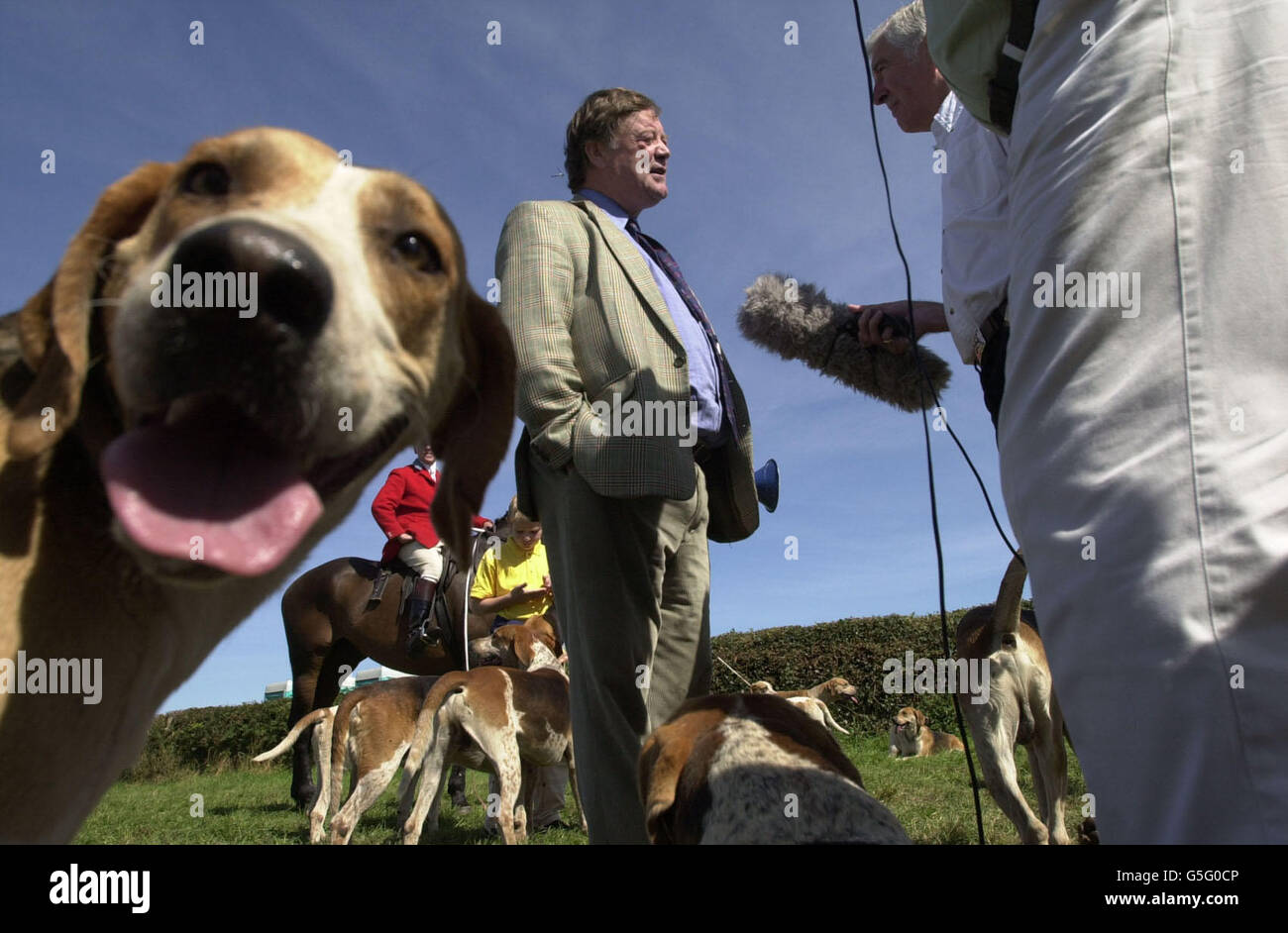 Politician walking dogs hunting kenneth clarke hi-res stock photography and images - Alamy