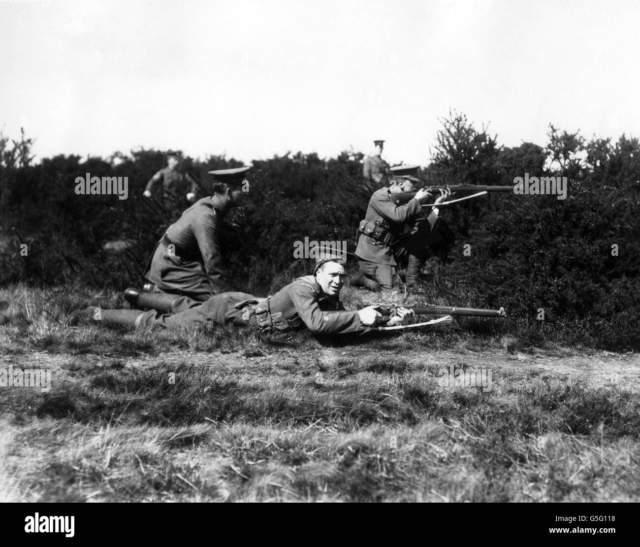 World war one military training hi-res stock photography and images - Alamy