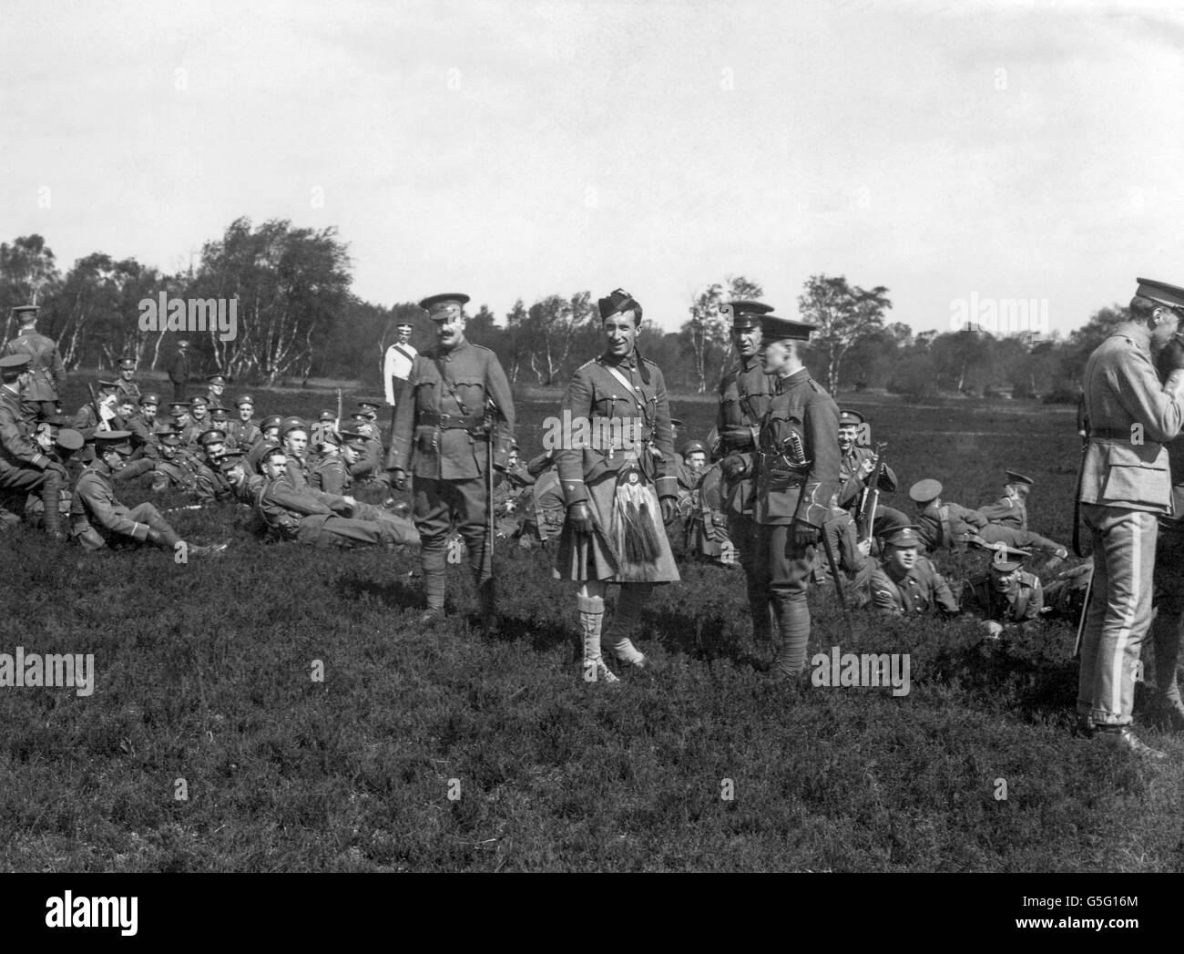 World War One - Chelsea School of Instruction - Wimbledon Common ...