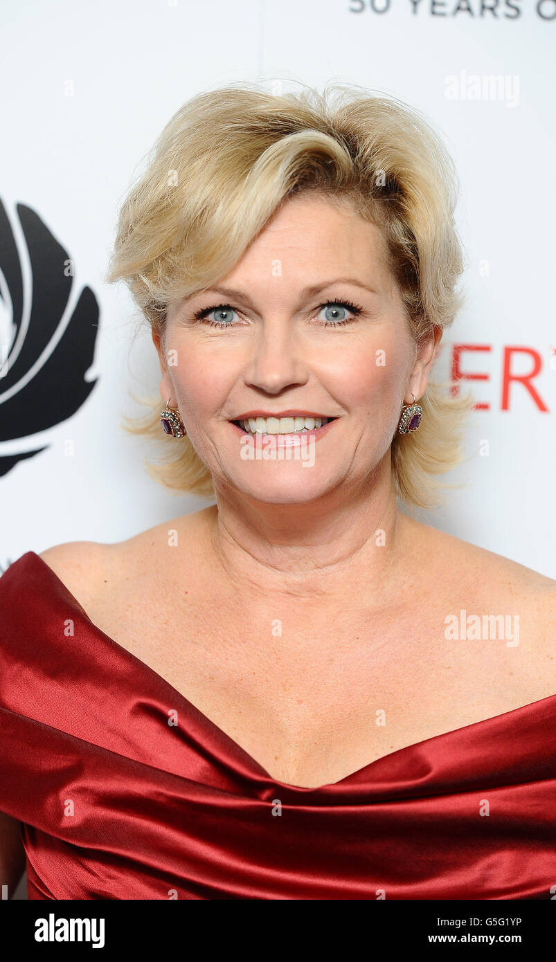 Fiona Fullerton arrives at the screening of Everything Or Nothing at ...