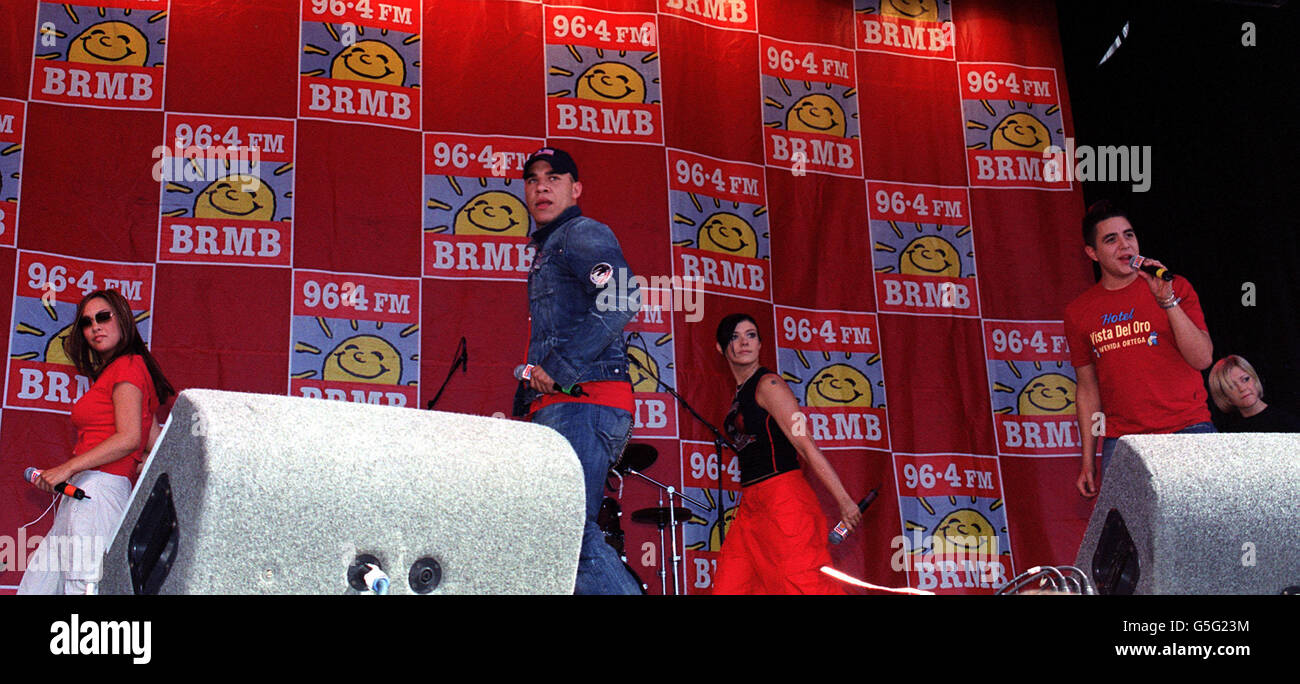 Pop group hearsay from left danny foster hi-res stock photography and ...