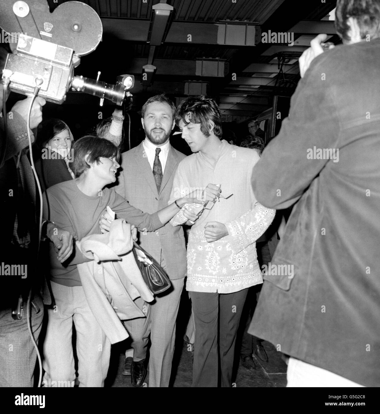 There was almost a love-in at London's Euston railway station when ...