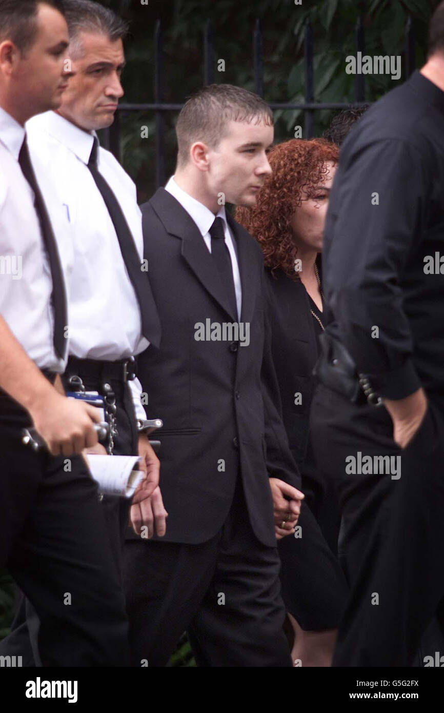 Police death road accident family funeral hi-res stock photography and ...