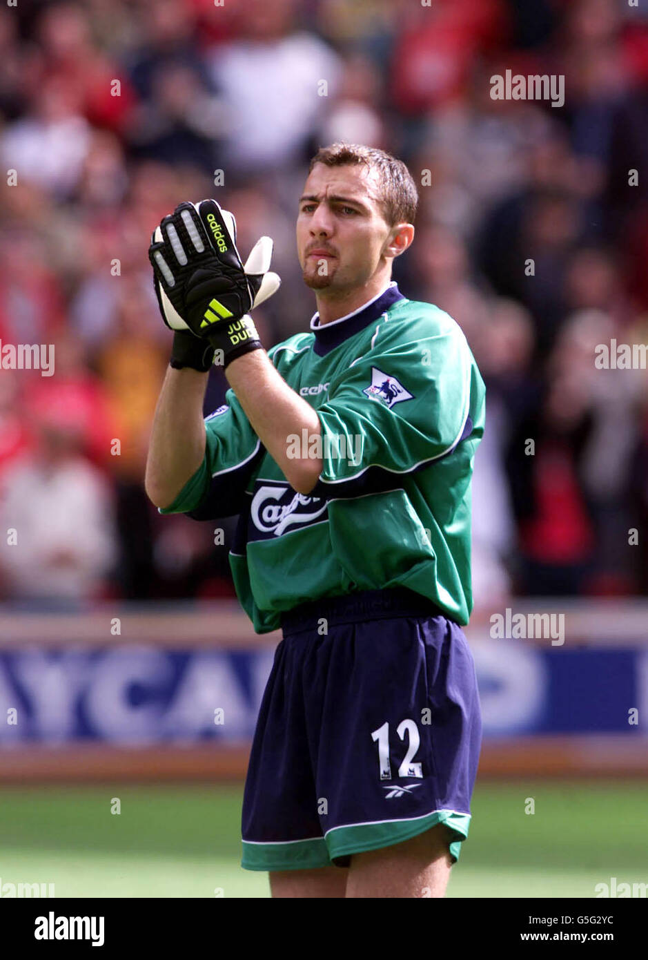Liverpool goalkeeper jerzy dudek during hi-res stock photography and ...