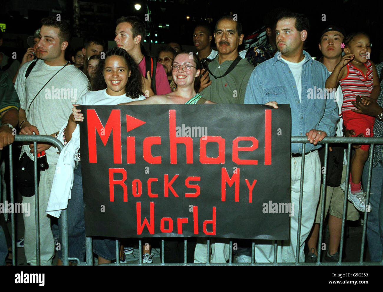 Michael Jackson fans Stock Photo - Alamy