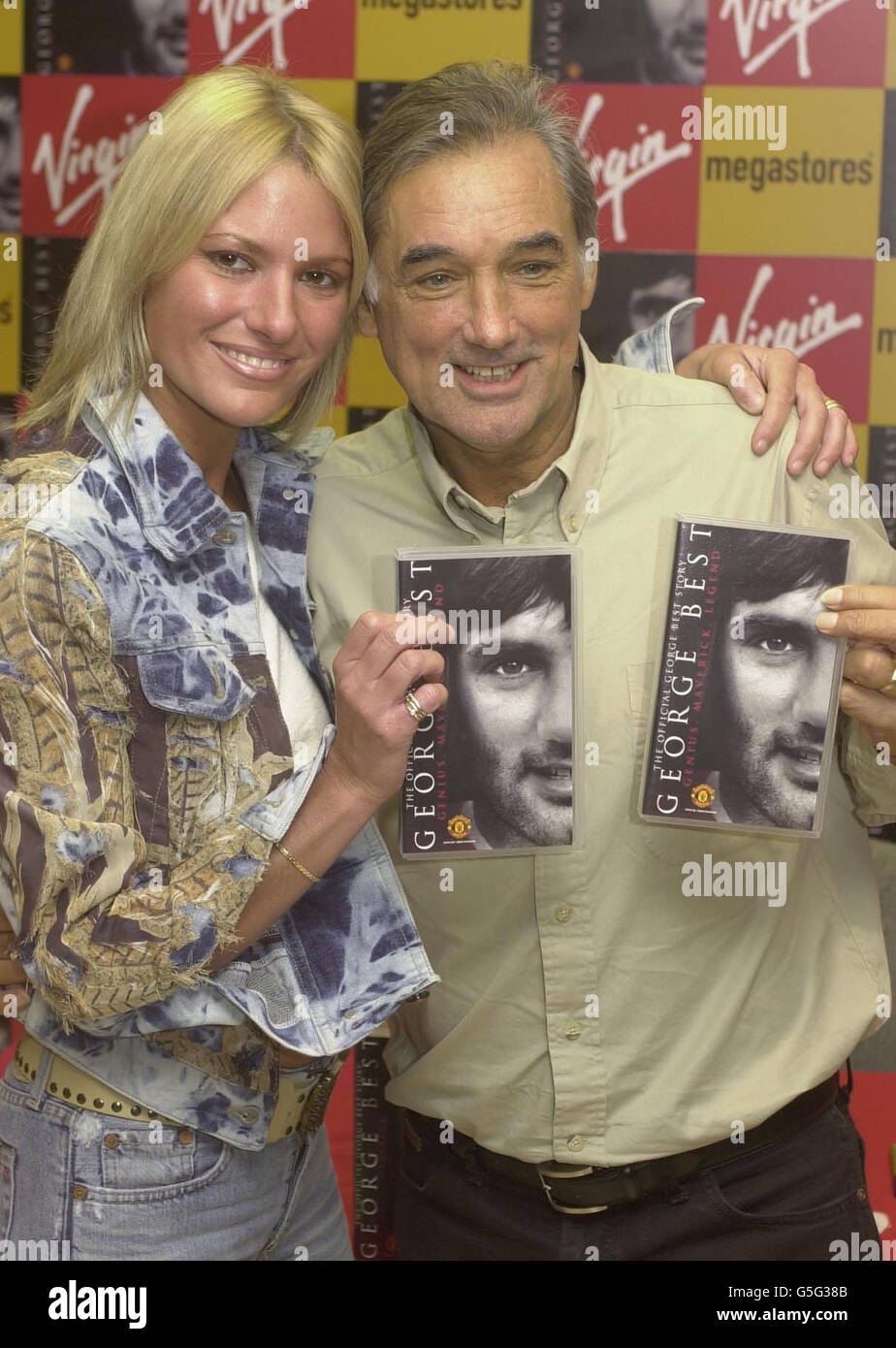 Football legend george best at the virgin megastore in piccadilly hi ...