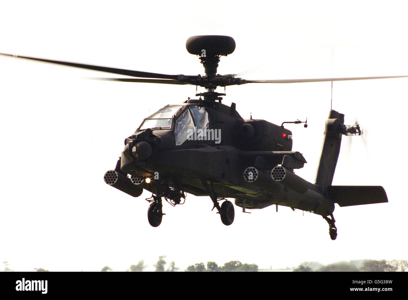 British Army's new Apache Longbow helicopter. * 31/10/02 The decision ...
