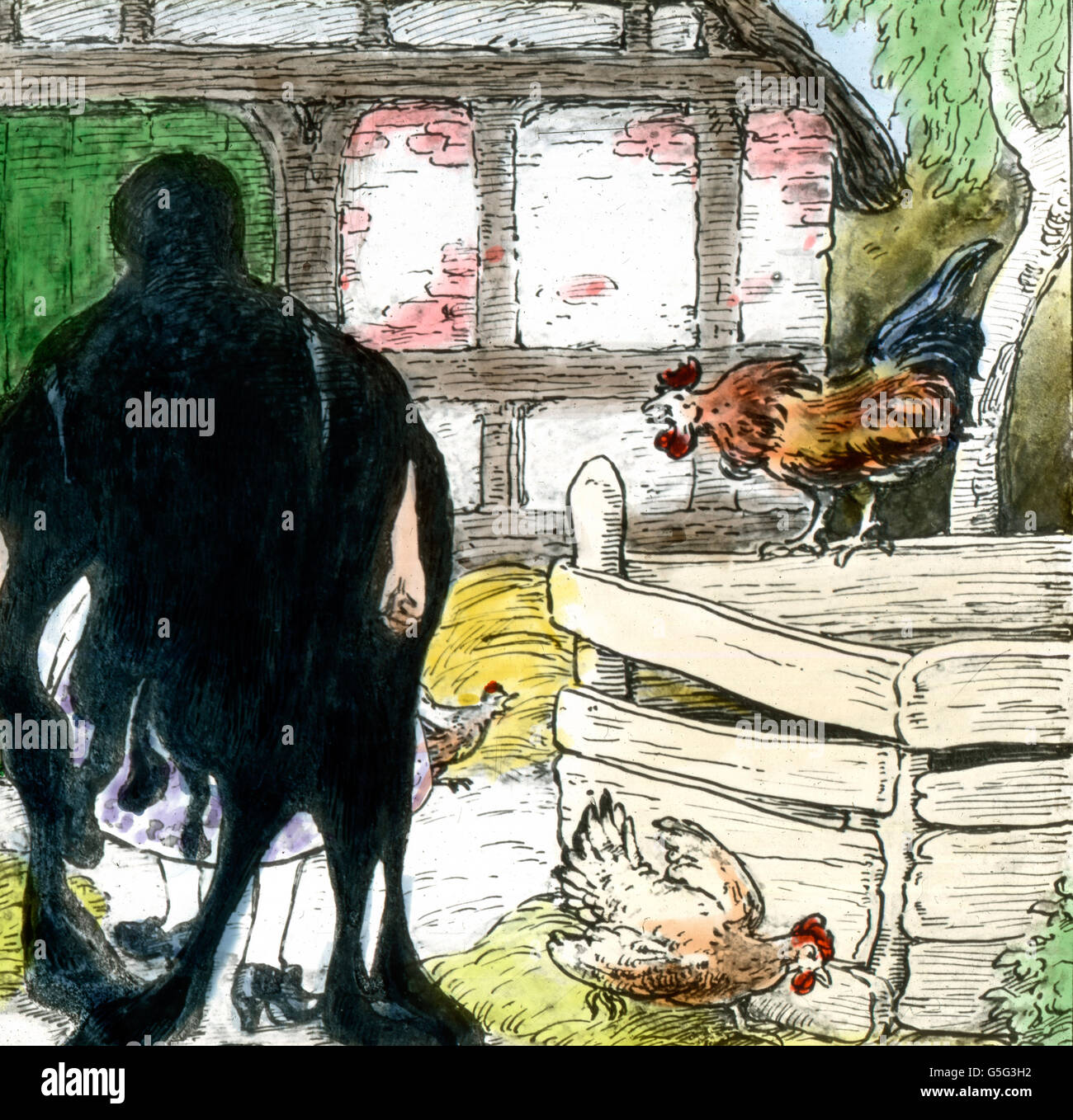 Frau Holle. Mother Hulda. history, historical, 1910s, 1920s, 20th ...