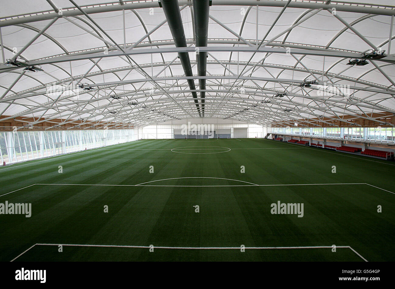 Indoor pitch st georges park burton upon trent hi-res stock photography ...